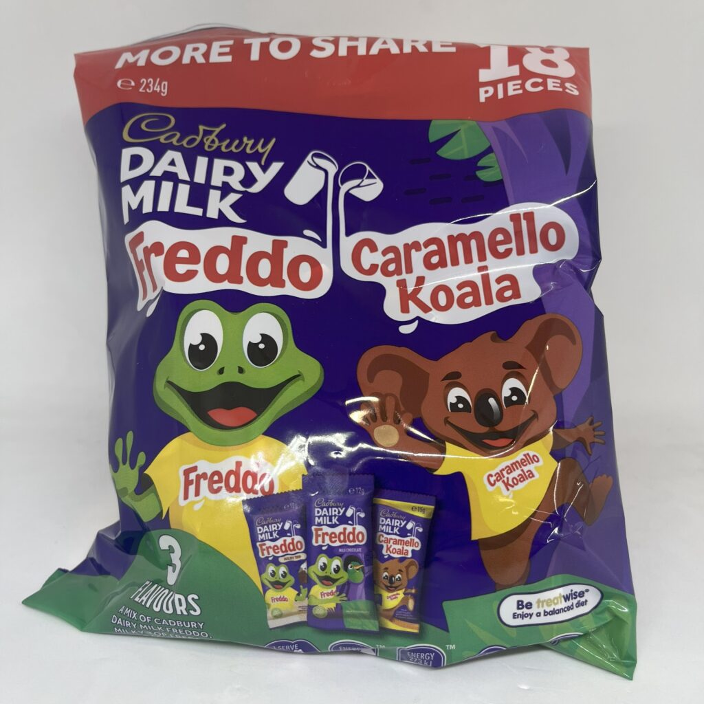 第512品 キャドバリーのデイリー・ミルク、フレドー＆キャラメロコアラ - ウェルス - 地球の食料庫、オーストラリア ＆ ニュージーランドの ...